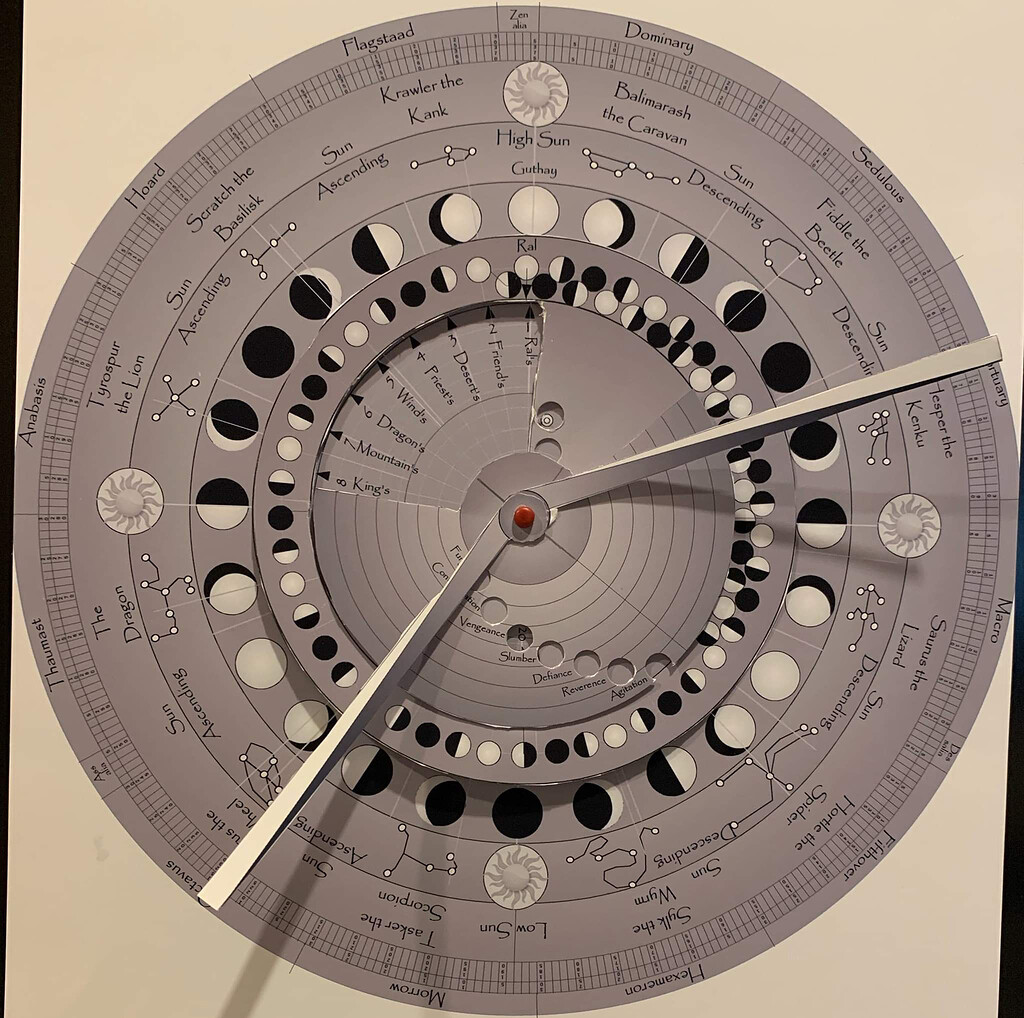 Merchant Calendar Disc - Arena