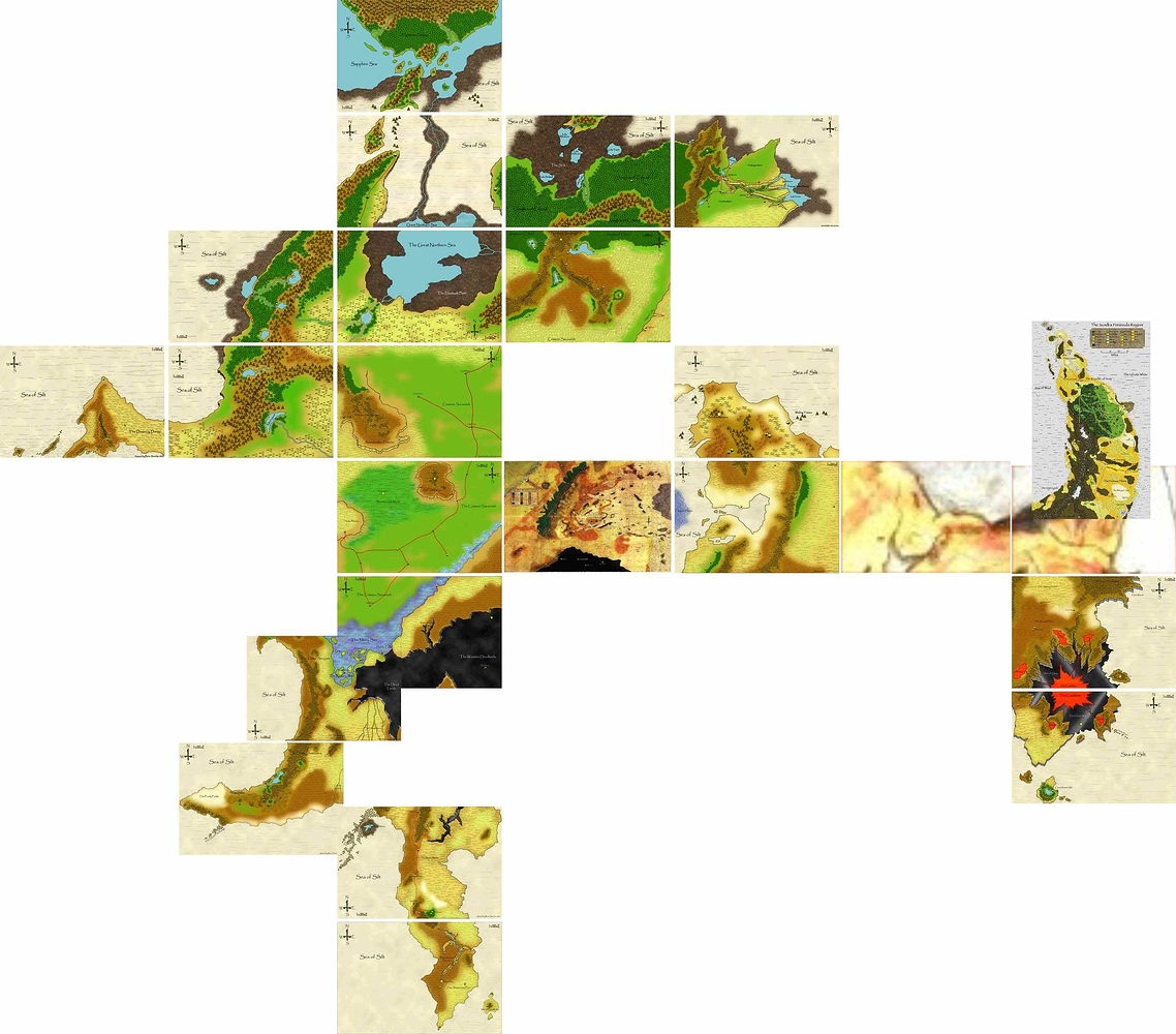 World maps for Athas - Setting - Arena