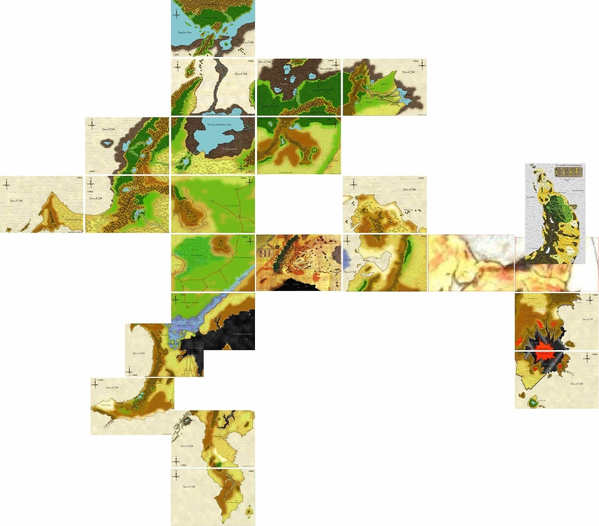 World maps for Athas - Setting - Arena