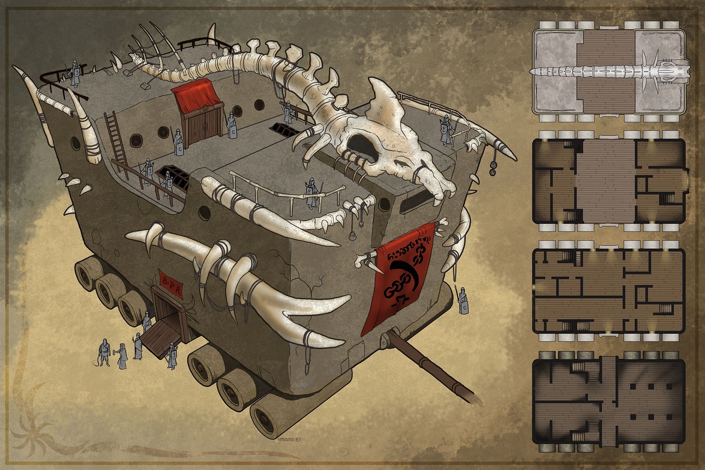 Crowdfund "Desert Encounters" Tokens by Devin Knight - Dark Sun Related ...